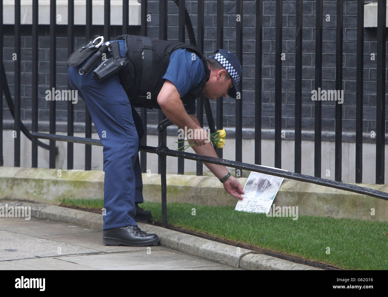 Jour la baronne de la mort thatcher Banque de photographies et d’images ...