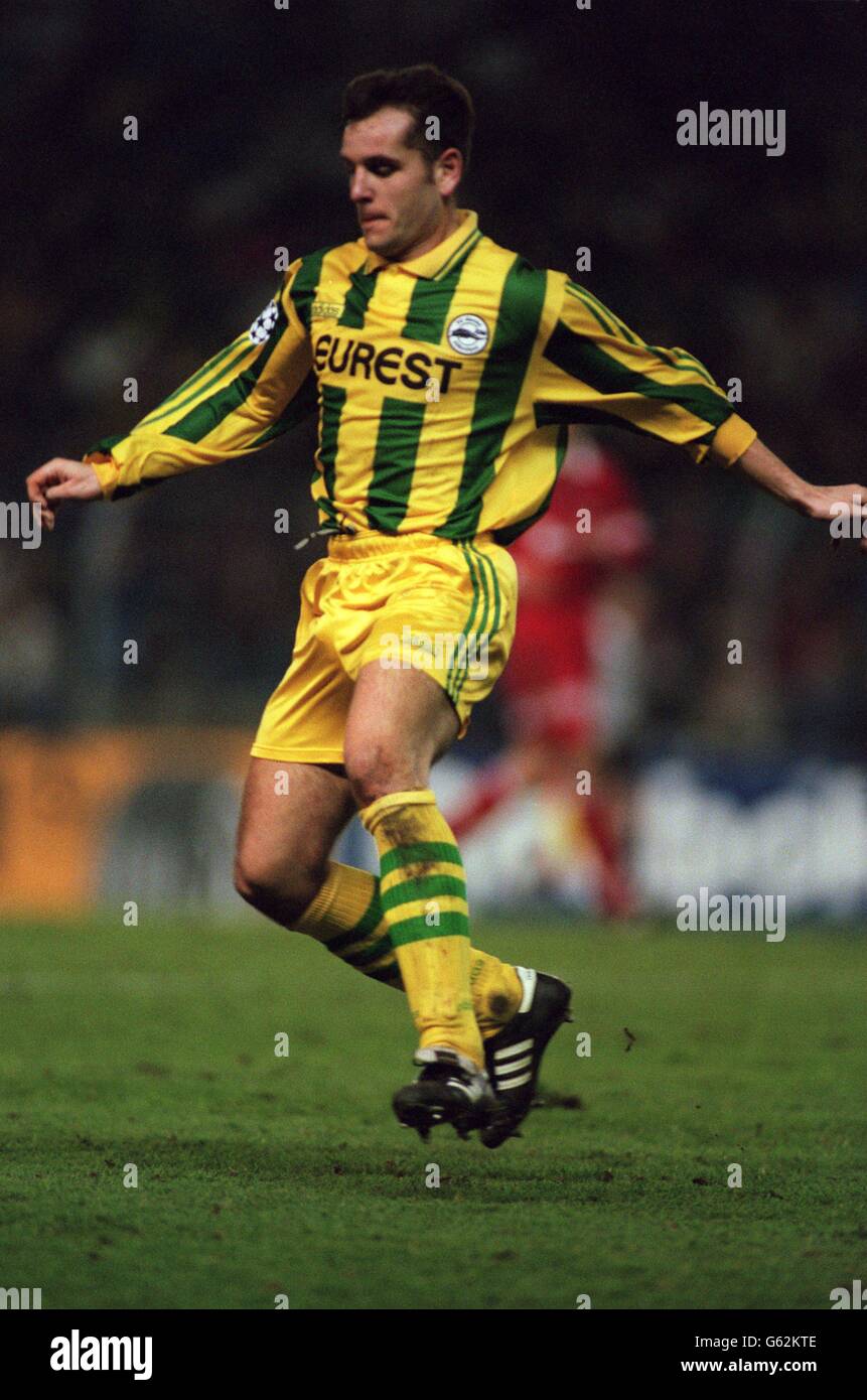 LIGUE DES CHAMPIONS DE L'UEFA, NANTES / SPARTAK MOSCOU. Action, Nicolas ...