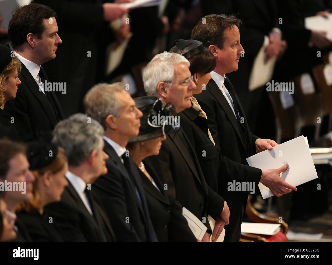Ancien premier ministre baronne thatcher Banque de photographies et d ...