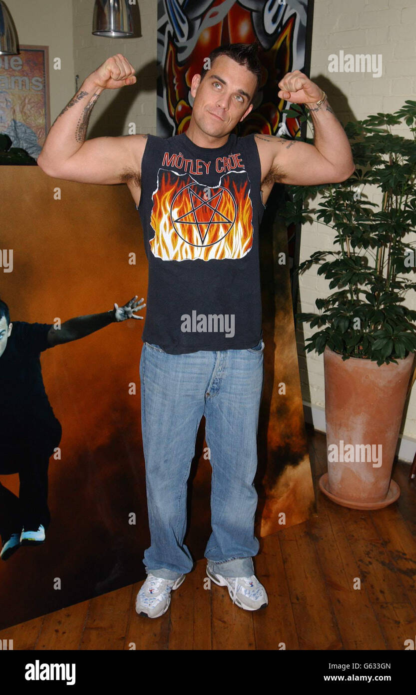 Contrat de disque emi robbie williams Banque de photographies et d ...