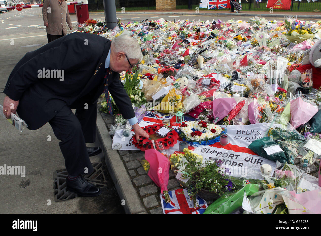 Don Kay, ancien membre de l'Artillerie royale et membre de la Légion ...