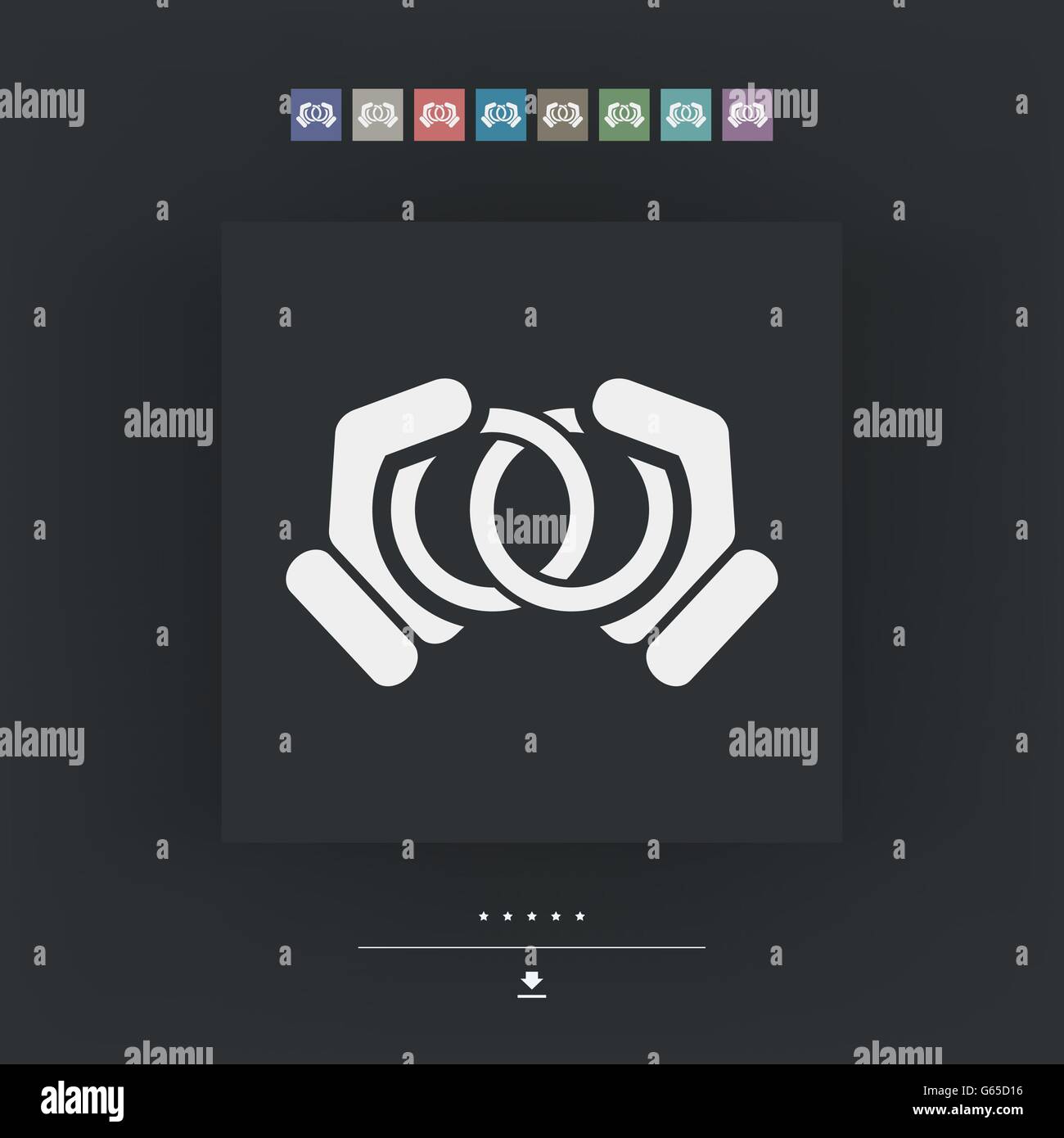 Union de couple Banque d'images vectorielles - Alamy