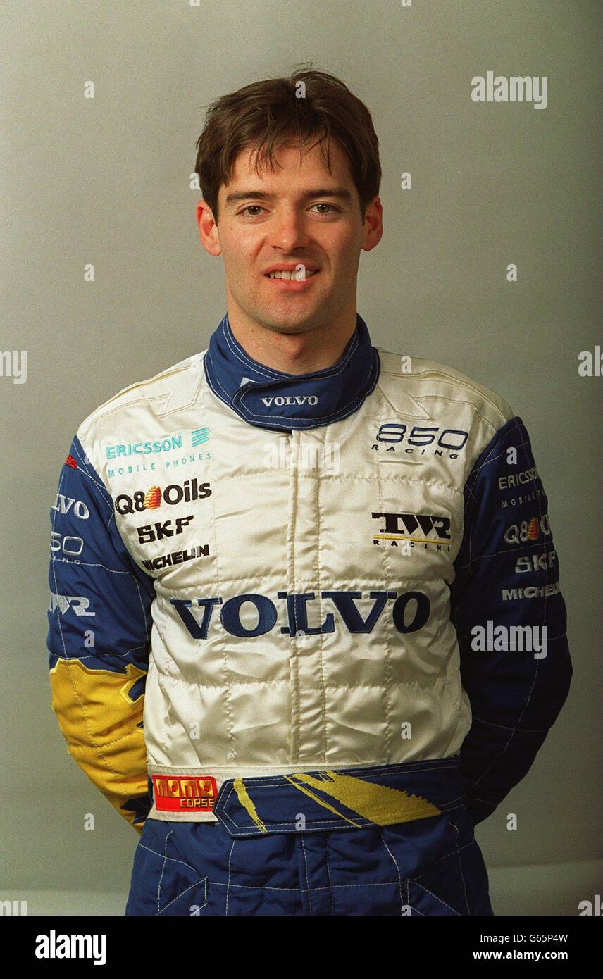 Touring car Press Day à Donington Park. Kelvin Burt, Volvo 850 Photo ...