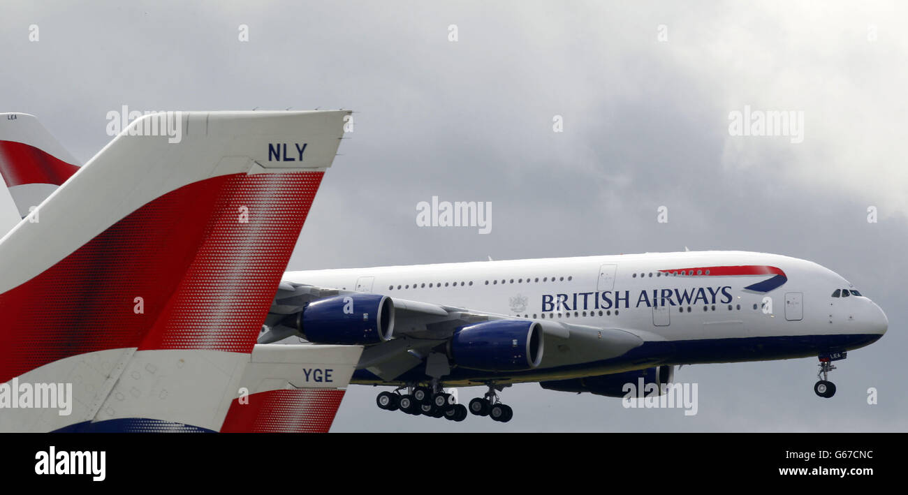 General view first airbus a380 Banque de photographies et d’images à ...