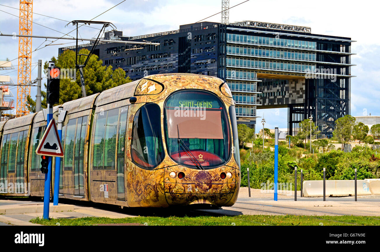 Montpellier tramway Banque de photographies et d’images à haute ...