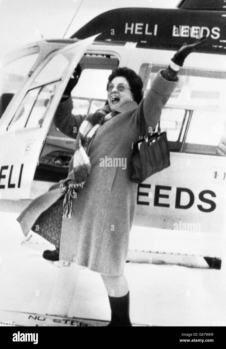 L'actrice Betty Driver, qui joue la barmaid Betty Turpin dans la longue ...