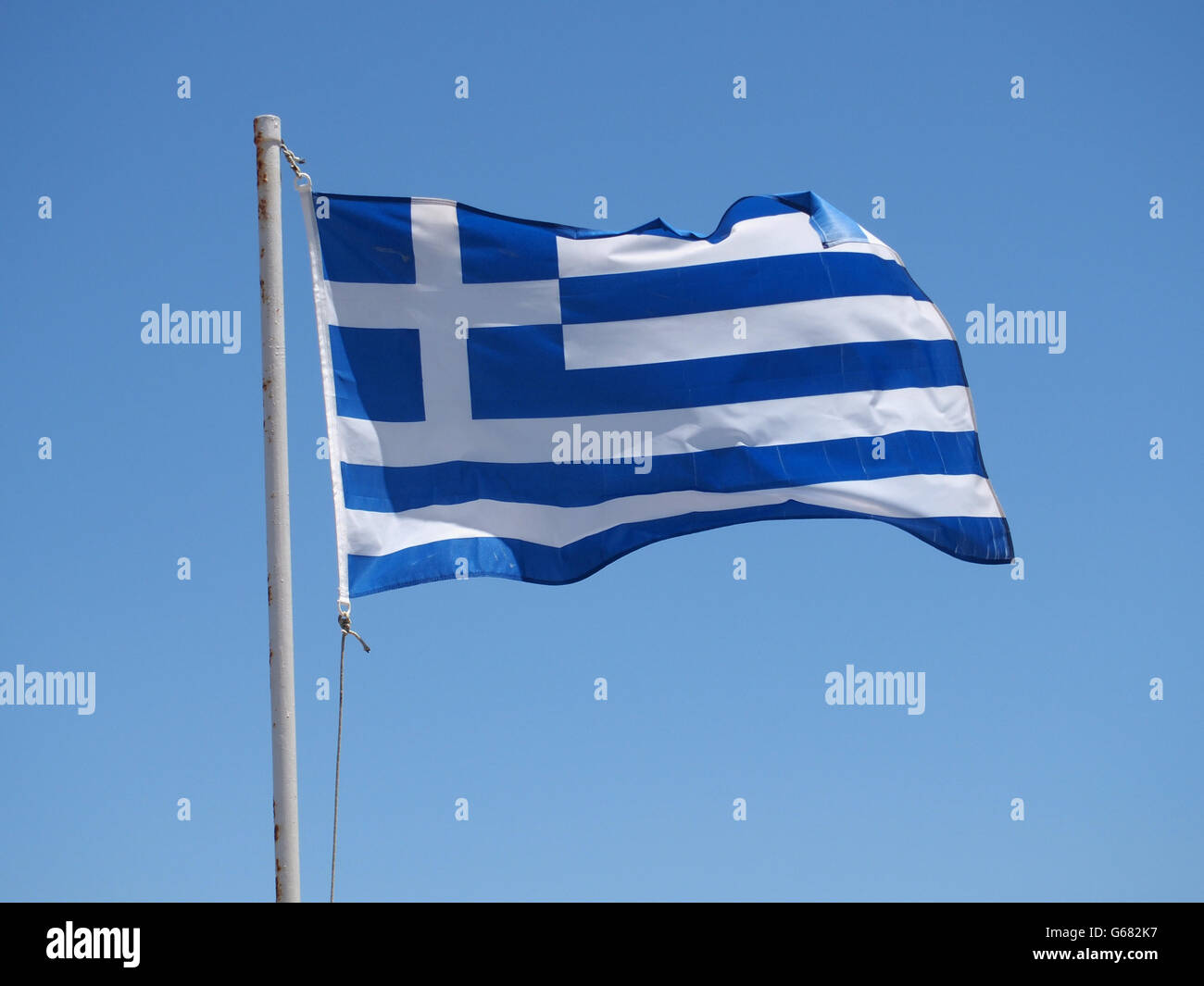 Drapeau grec Banque de photographies et d’images à haute résolution ...