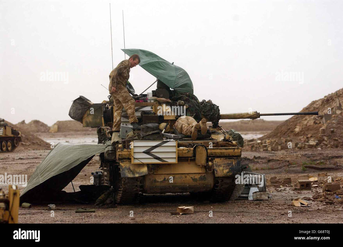 Scimitar tank Banque de photographies et d’images à haute résolution ...