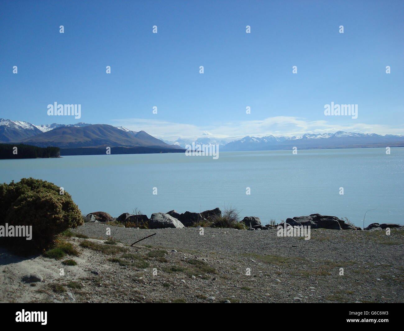 Mount cook lake pukaki Banque de photographies et d’images à haute ...