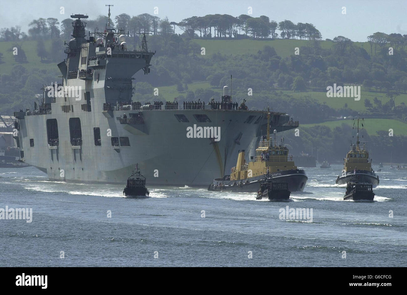 Royal Marines Sur Hms Ocean Banque d'image et photos - Alamy