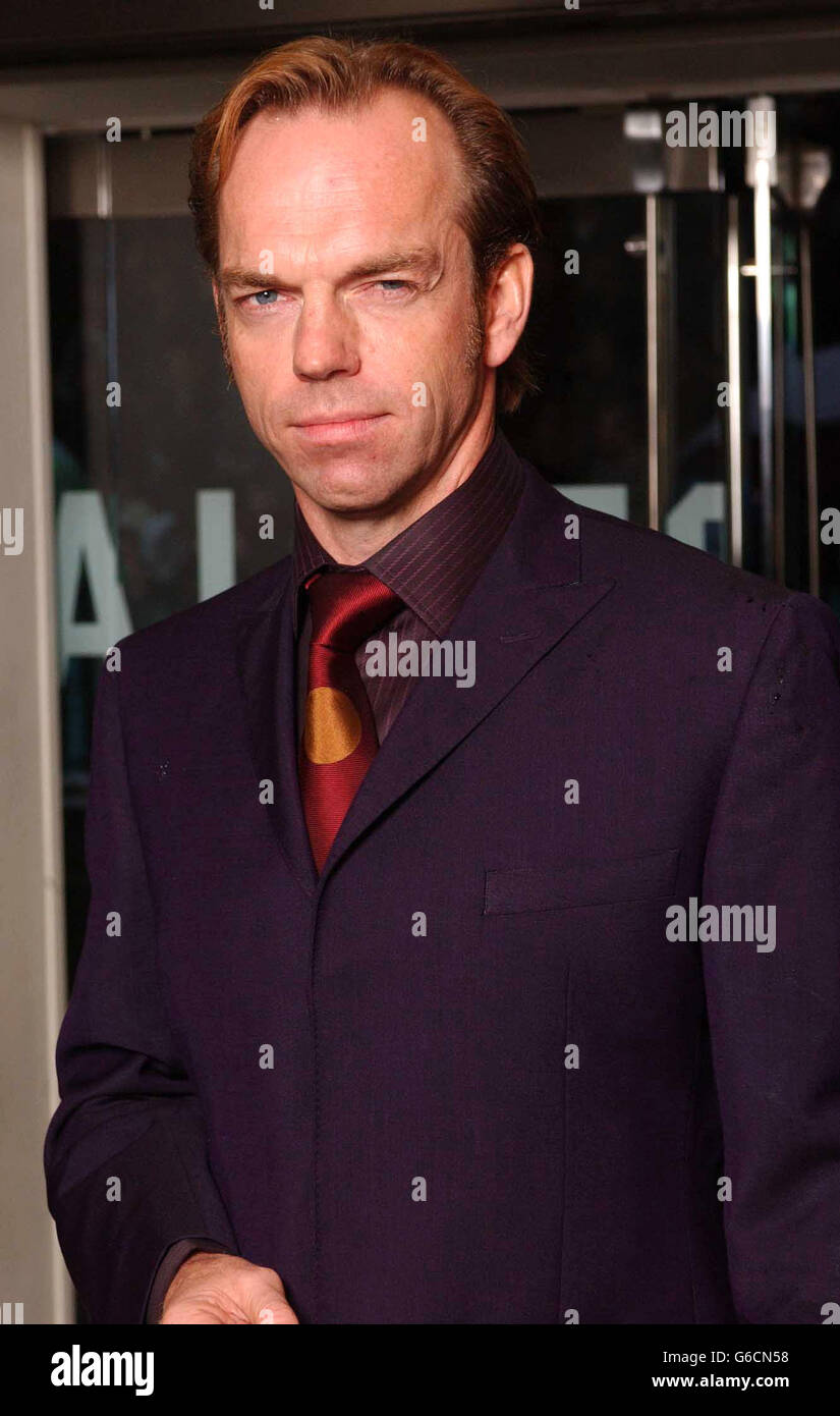 Hugo weaving the matrix Banque de photographies et d’images à haute ...