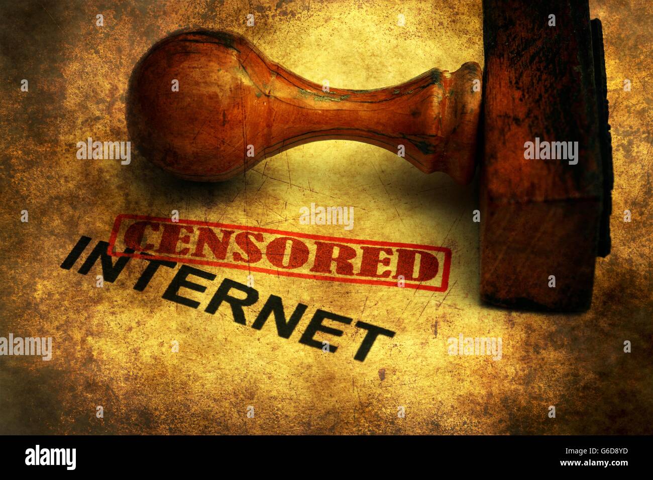 Internet censorship censoring censored Banque de photographies et d ...