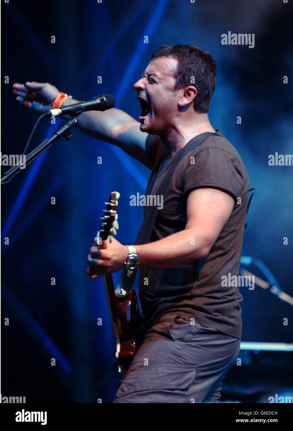 Les prédicateurs de la rue Manic se sont produits sur la Pyramid Stage ...