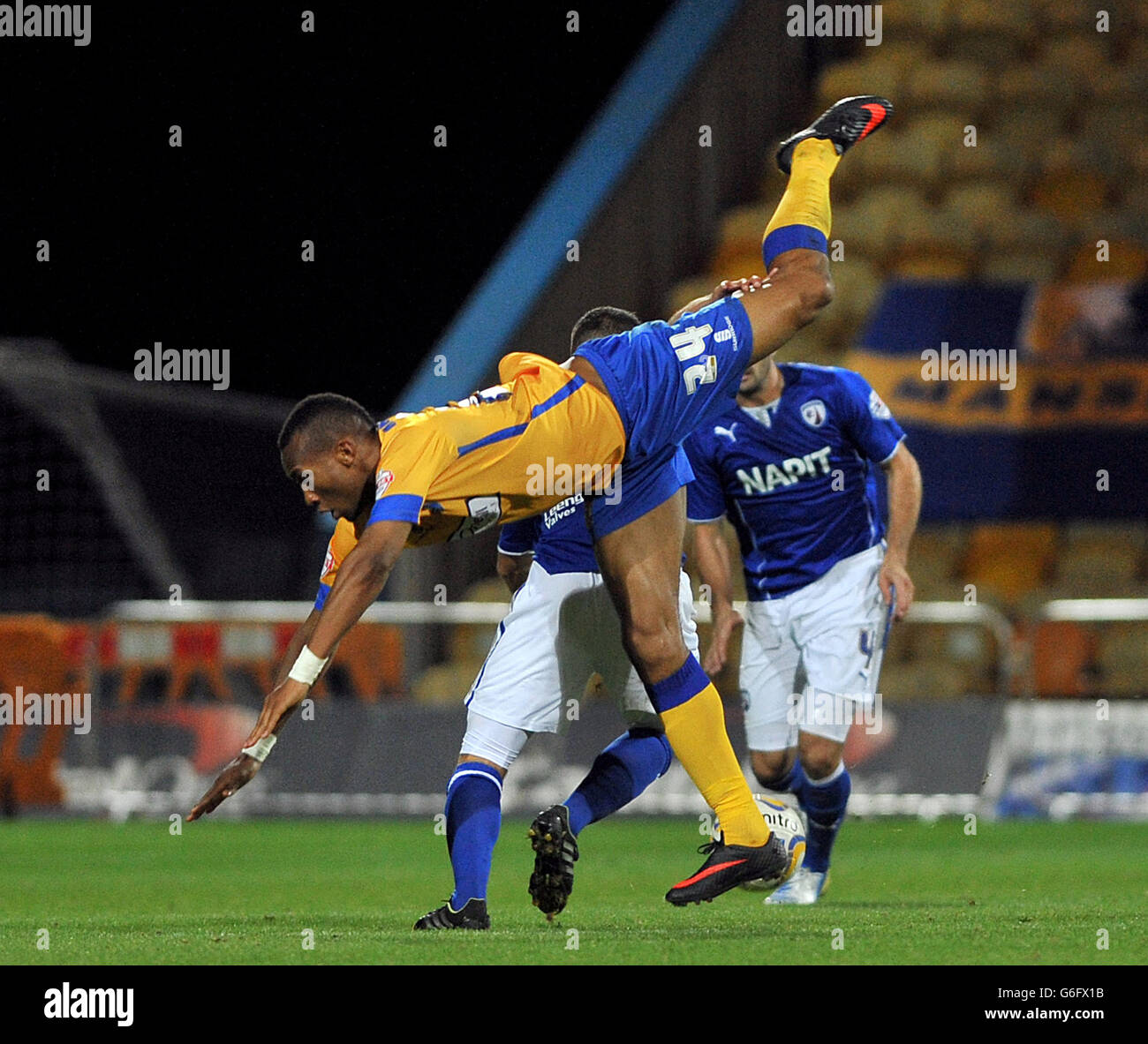 Mansfield town contre chesterfield Banque de photographies et d’images ...