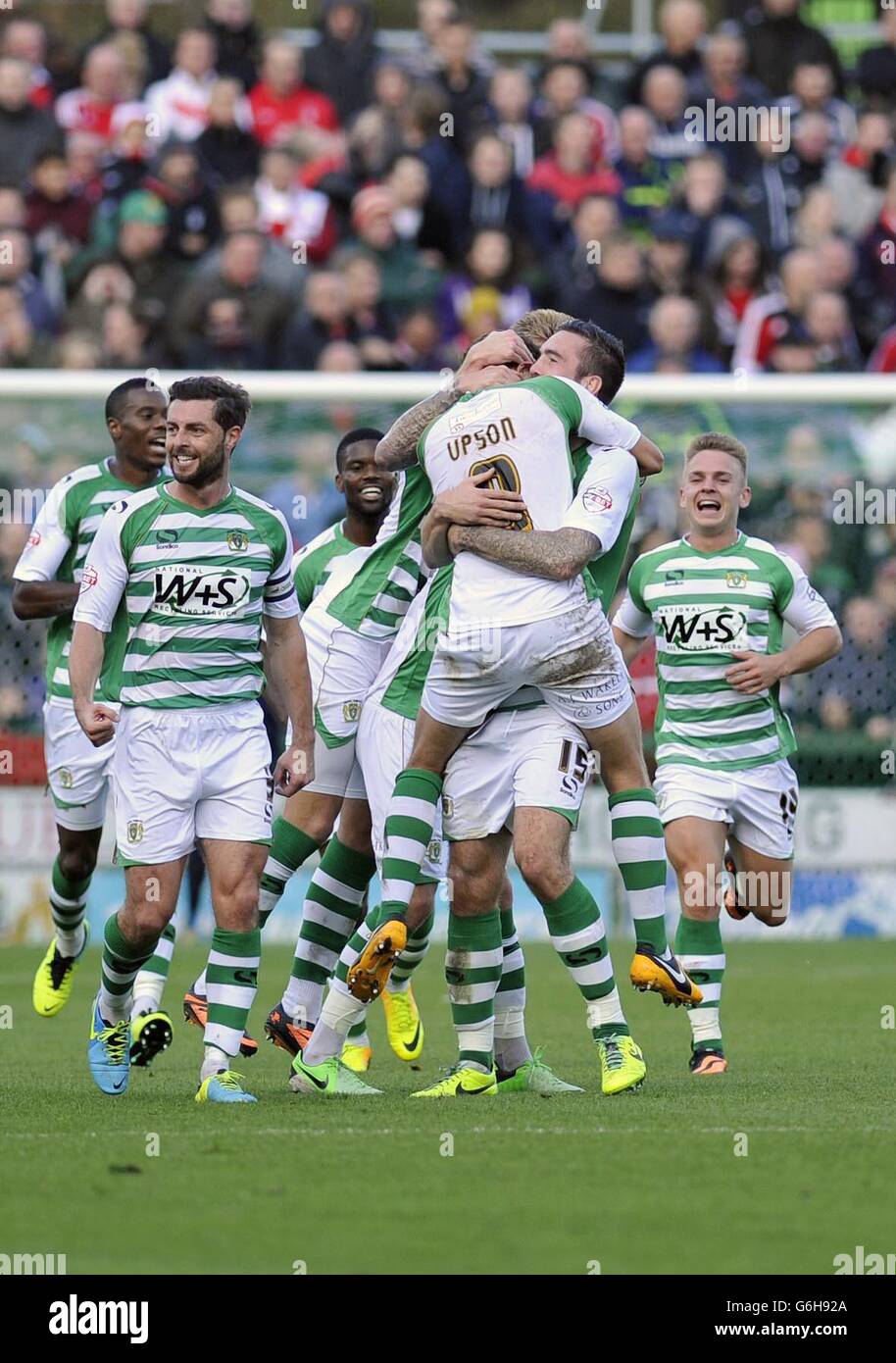 Yeovil town v nottingham forest Banque de photographies et d’images à ...
