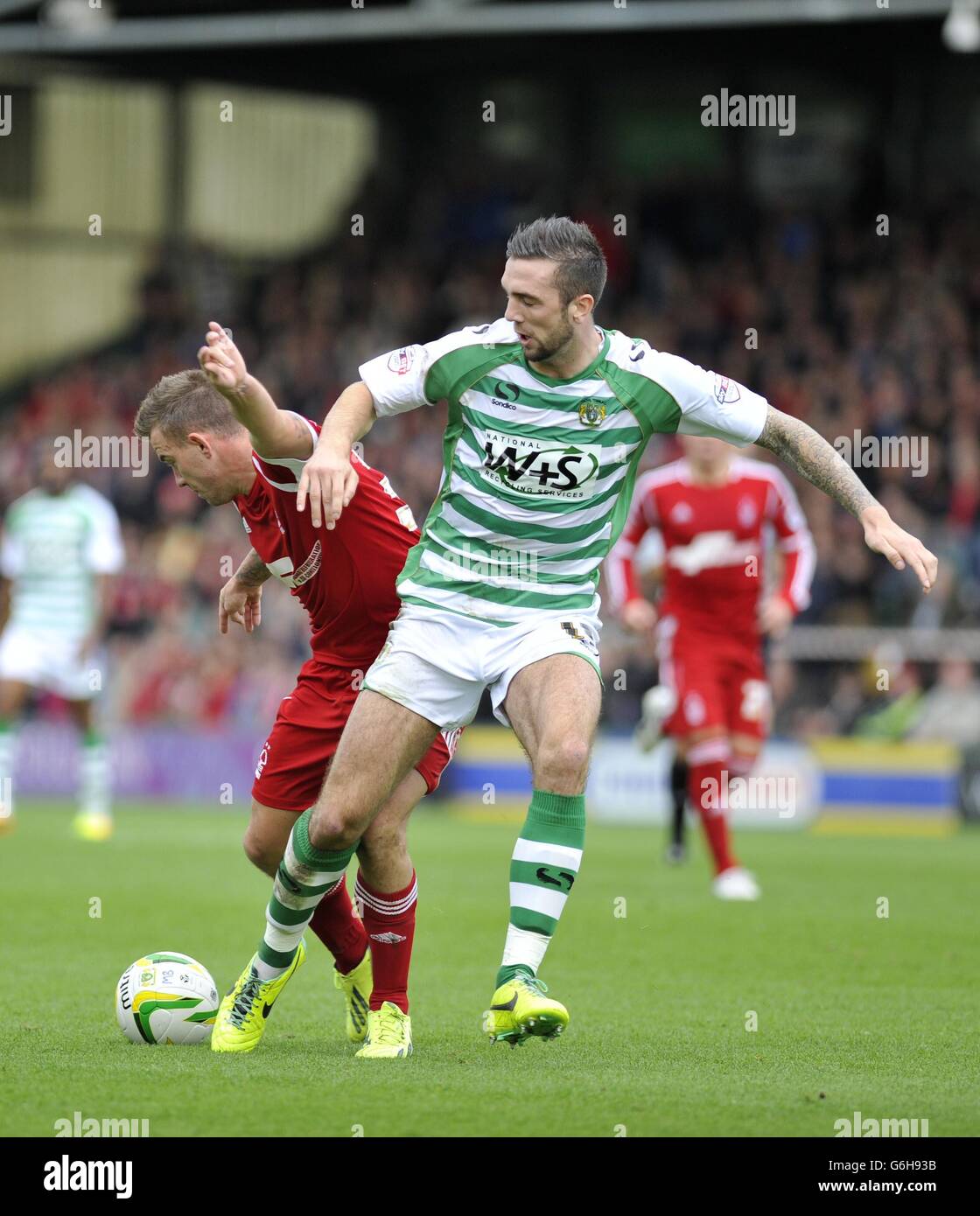 Yeovil town v nottingham forest Banque de photographies et d’images à ...