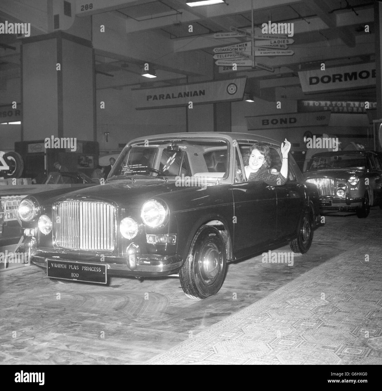 Une surprise pour de nombreux visiteurs au Motor Show d'Earls court ...