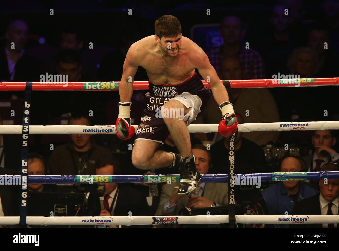 Rocky fielding v luke blackledge Banque de photographies et d’images à ...