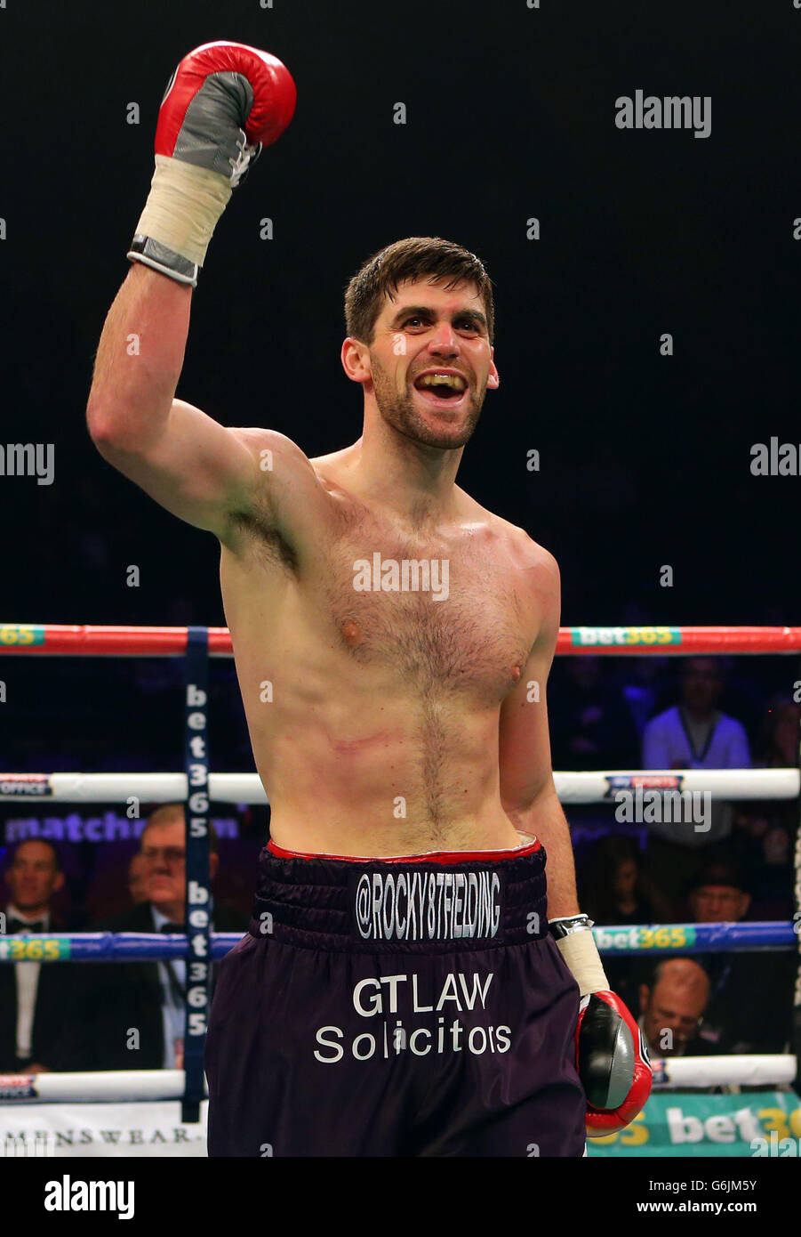 Rocky fielding v luke blackledge Banque de photographies et d’images à ...