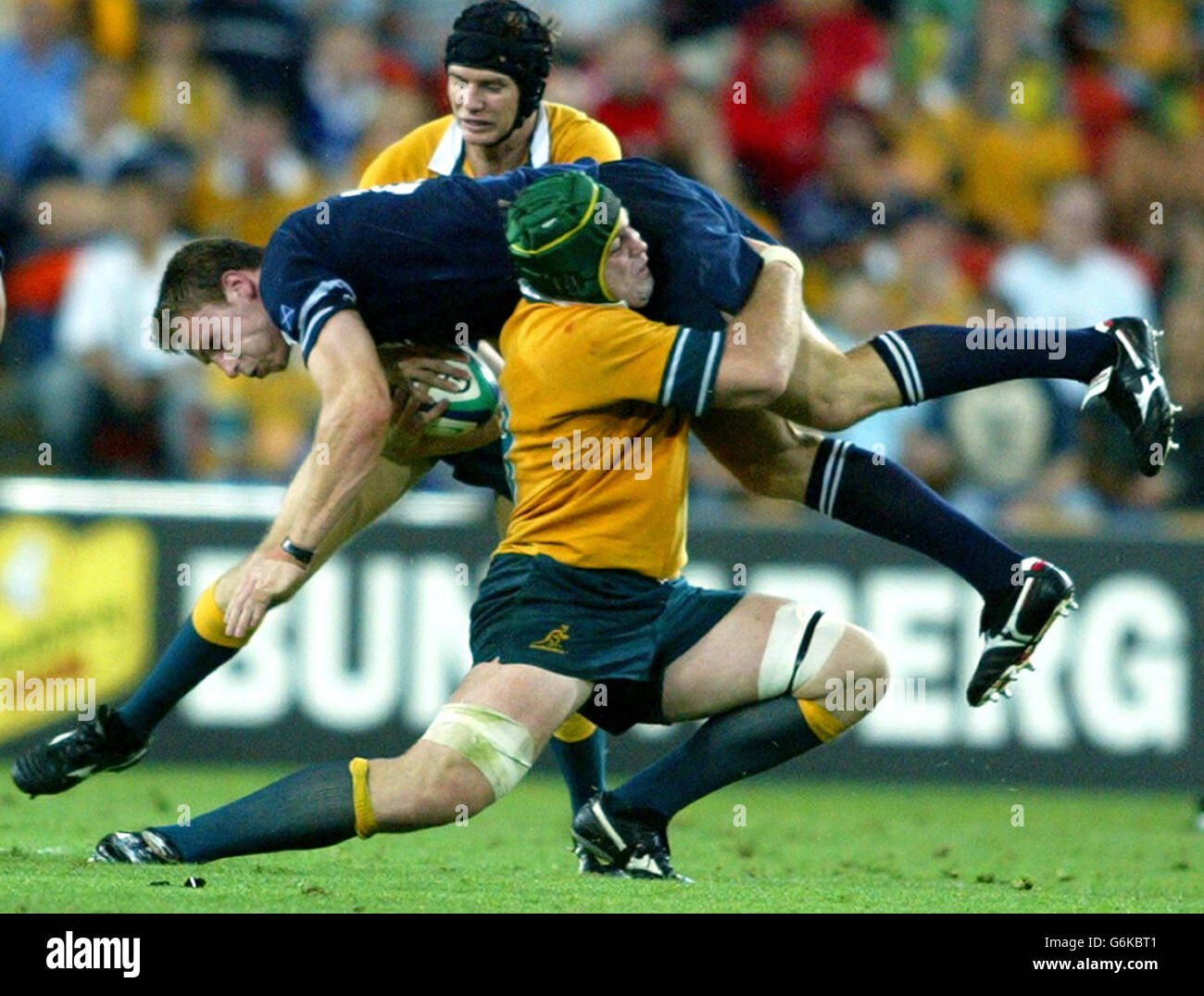 Premier quart de finale de la coupe du monde de rugby au stade suncorp ...