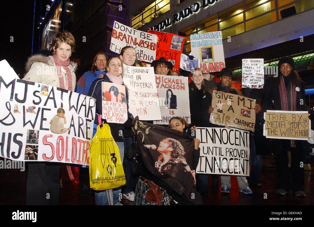 Michael jackson protestation Banque de photographies et d’images à ...