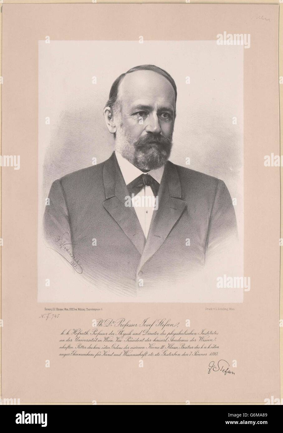 Josef stefan Banque de photographies et d’images à haute résolution - Alamy