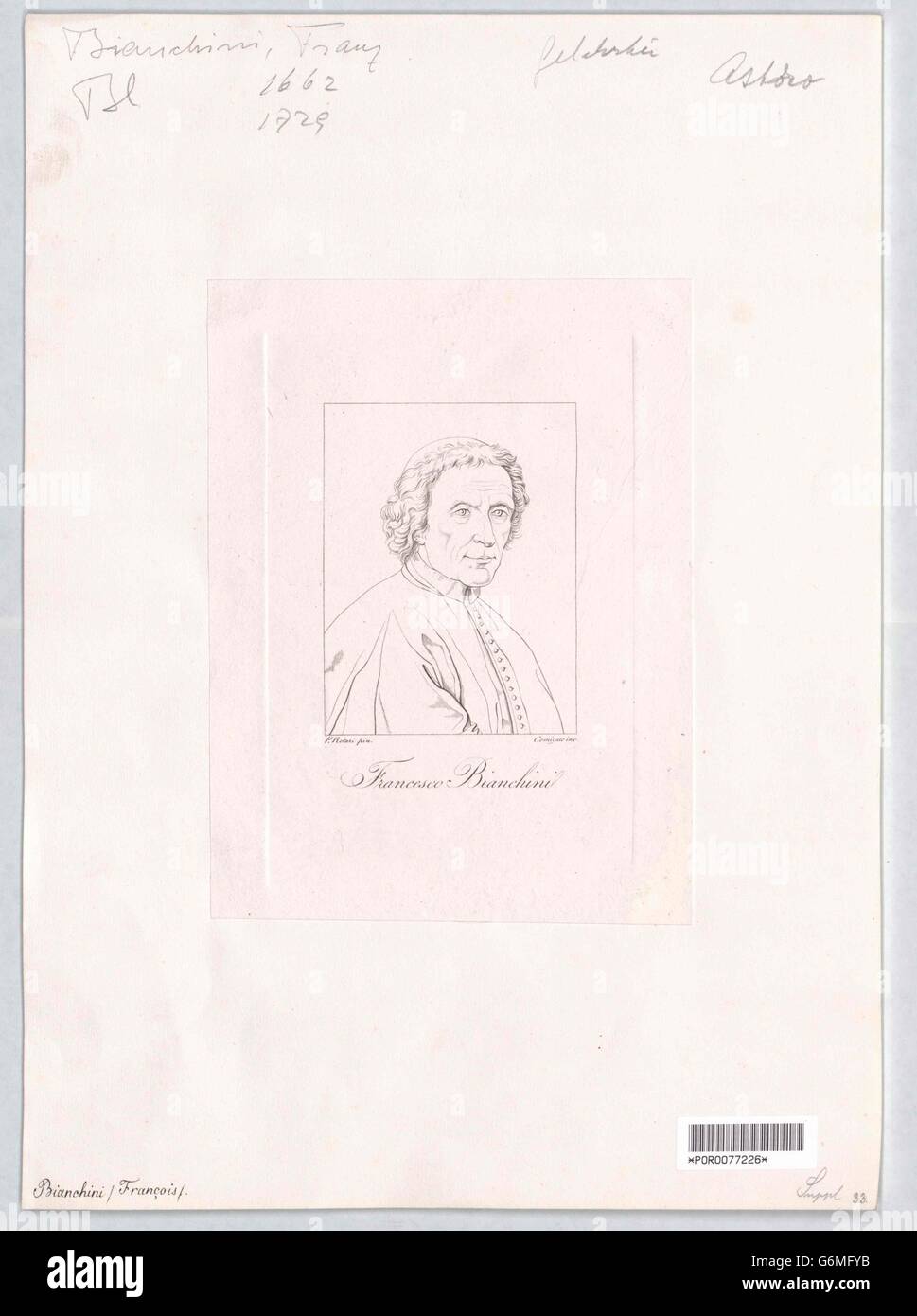 Francesco bianchini Banque de photographies et d’images à haute ...