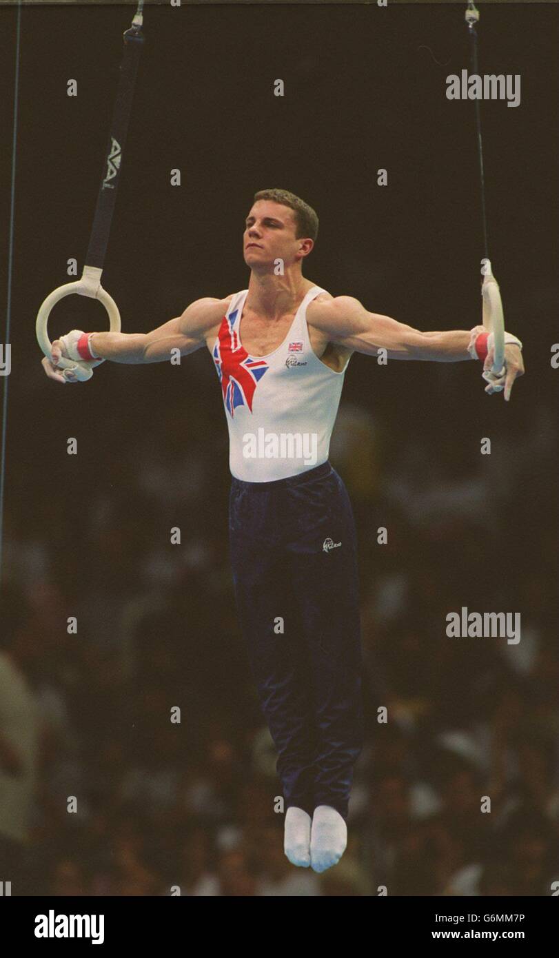 Atlanta olympic games mens gymnastics Banque de photographies et d ...