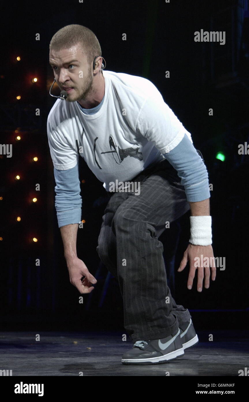 Justin timberlake earls court Banque de photographies et d’images à ...