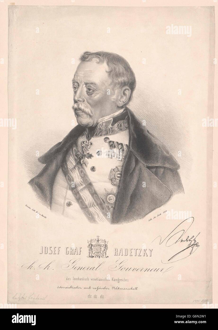 Josef radetzky von radetz Banque de photographies et d’images à haute ...