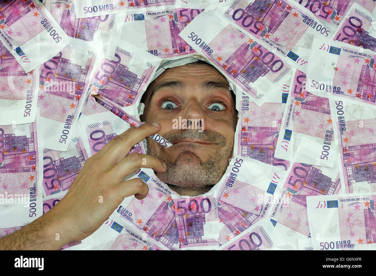 Billet euro humour Banque de photographies et d’images à haute ...