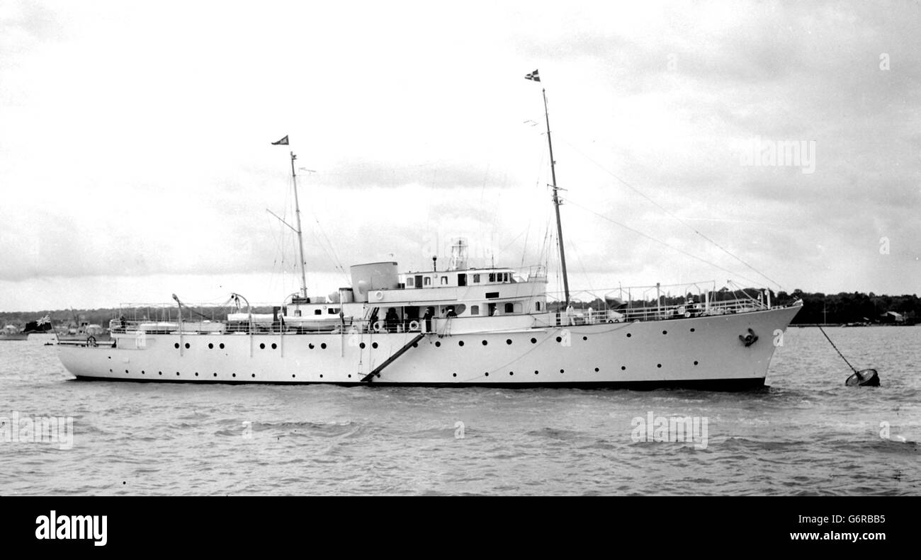 Yacht de luxe shemara de 834 tonnes Banque de photographies et d’images ...
