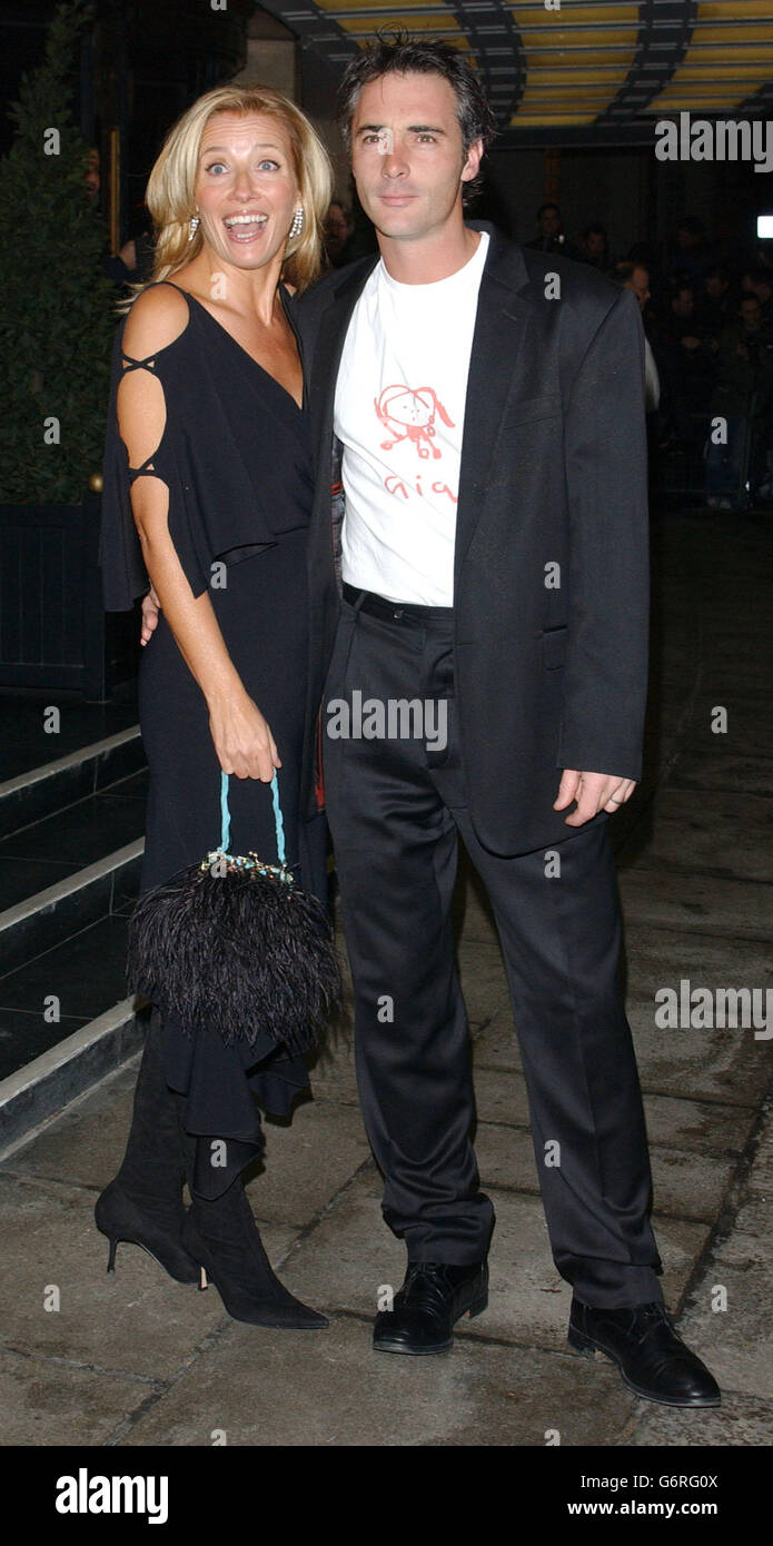 Actress emma thompson with partner greg wise Banque de photographies et ...