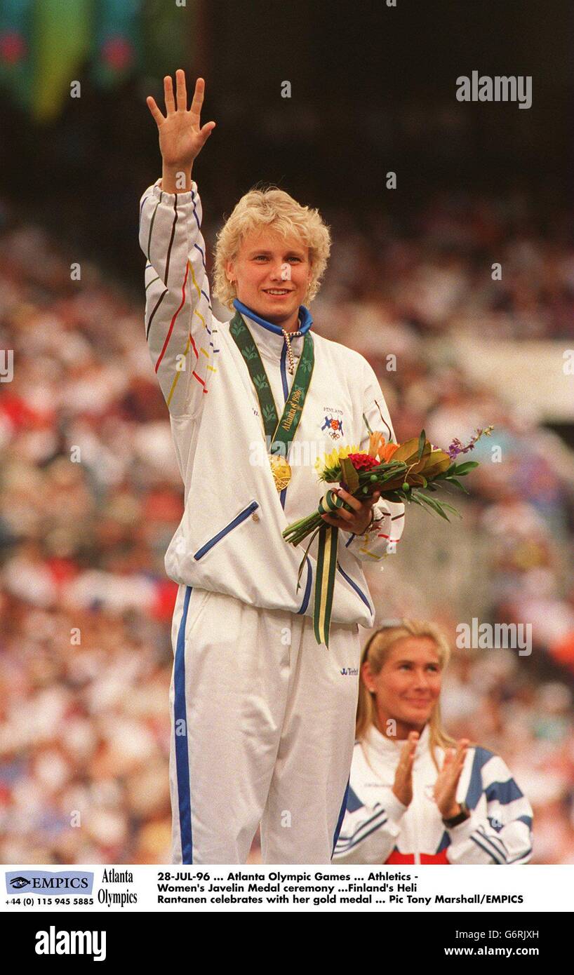 28-JUL-96 ... Jeux Olympiques d'Atlanta ... Athlétisme - cérémonie de ...