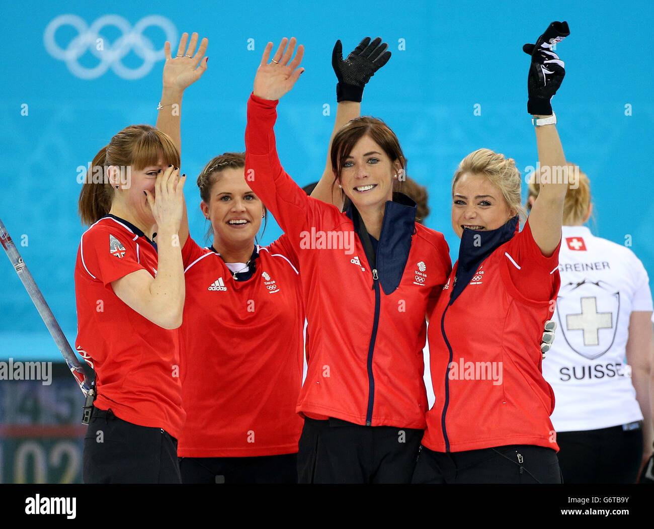 Jeux olympiques curling femmes lphli Banque de photographies et d ...