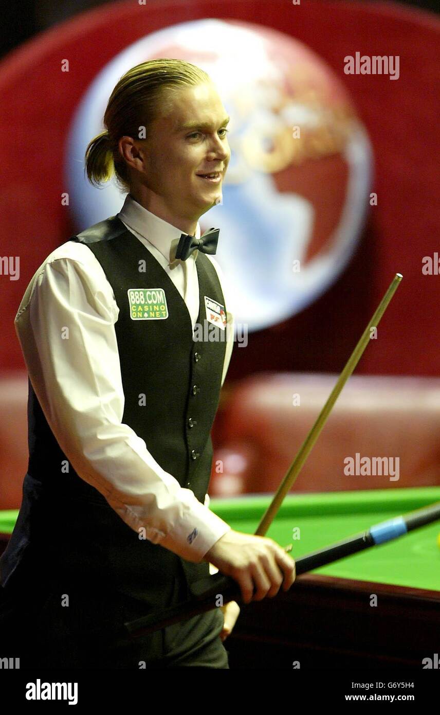 Paul hunter world snooker championships Banque de photographies et d ...