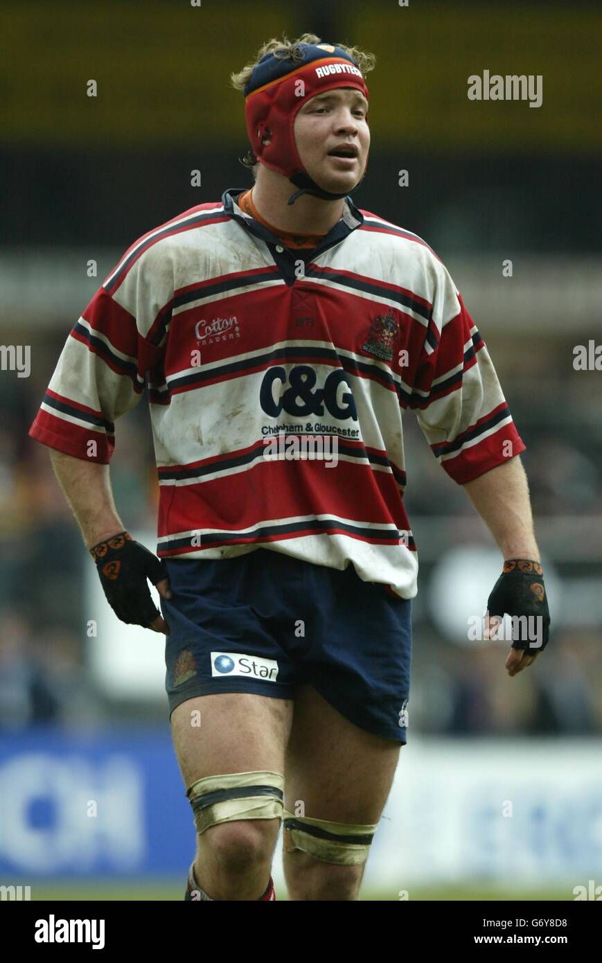 Finale de la coupe Jake Boer Heineken.Jake Boer de Gloucester lors de ...