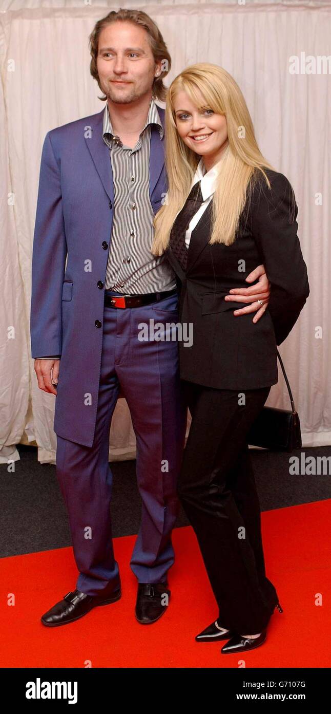 La mannequin et actrice Danniella Westbrook et son mari Kevin Jenkins ...