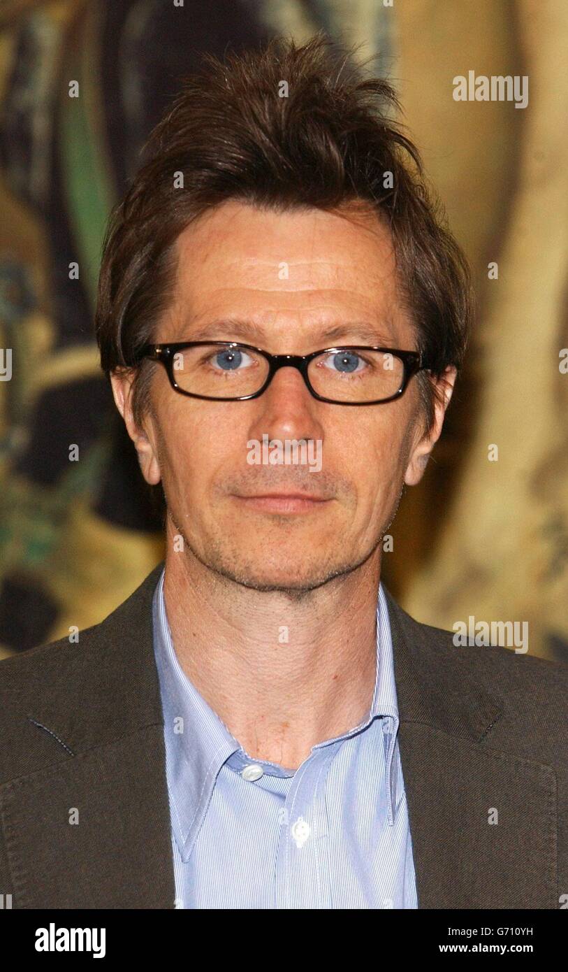 Gary Oldman Harry Potter photocall Photo Stock - Alamy