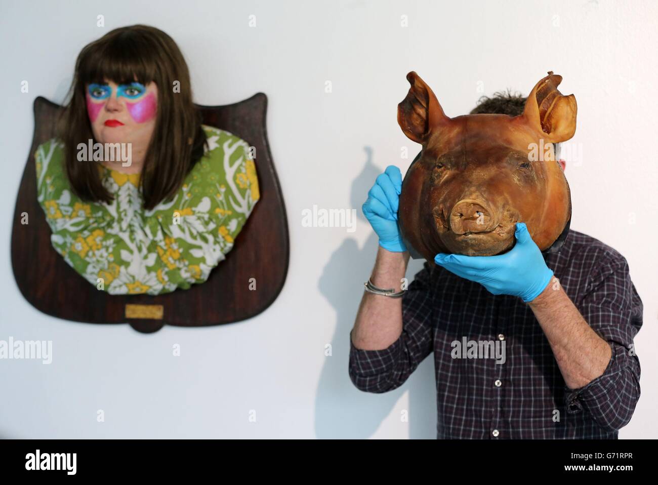 Pig heads Banque de photographies et d’images à haute résolution - Alamy