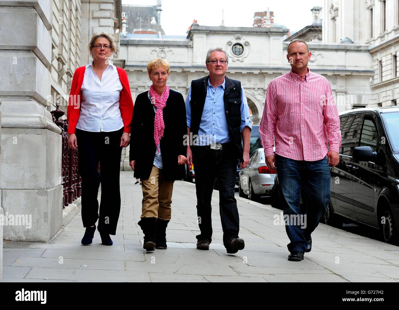 Petite amie de steve warren et david bridge Banque de photographies et ...