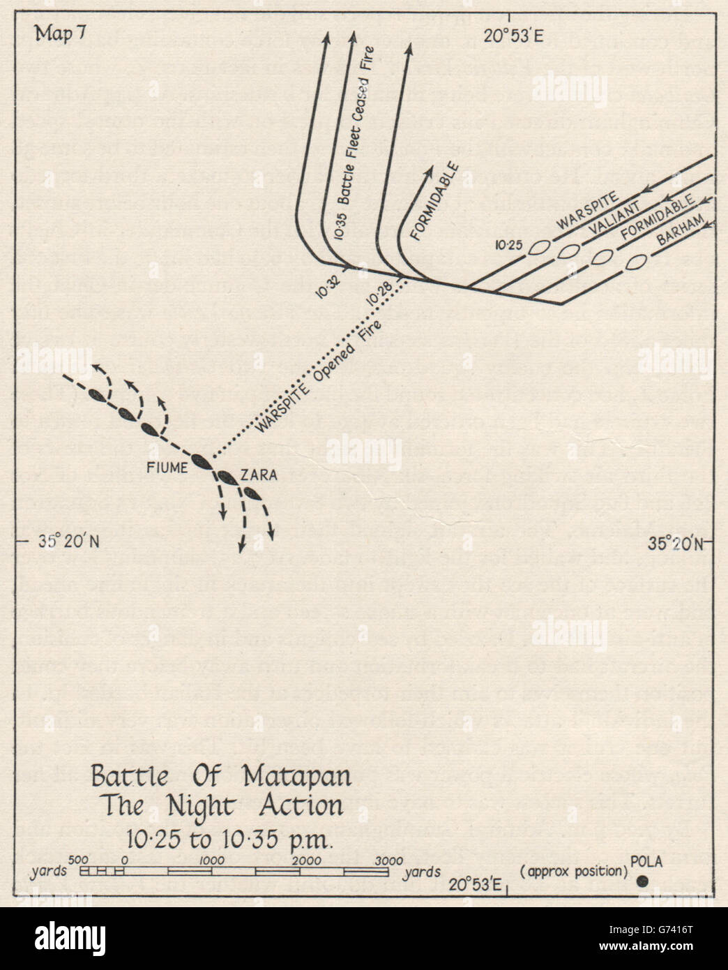 Battle of cape matapan Banque de photographies et d’images à haute ...