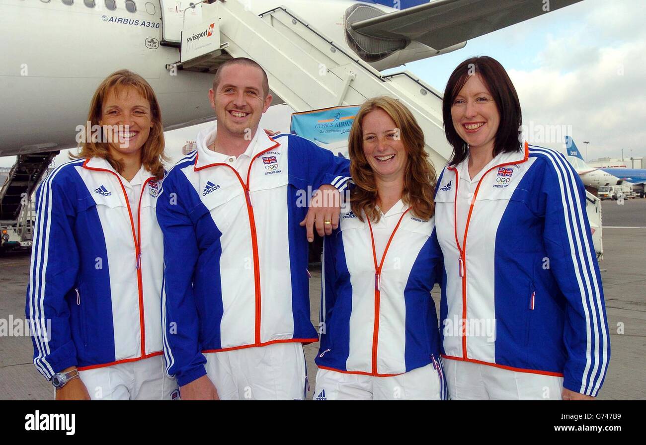 Sport jeux olympiques olympics2004 souriant transport Banque de photographies et d’images à ...