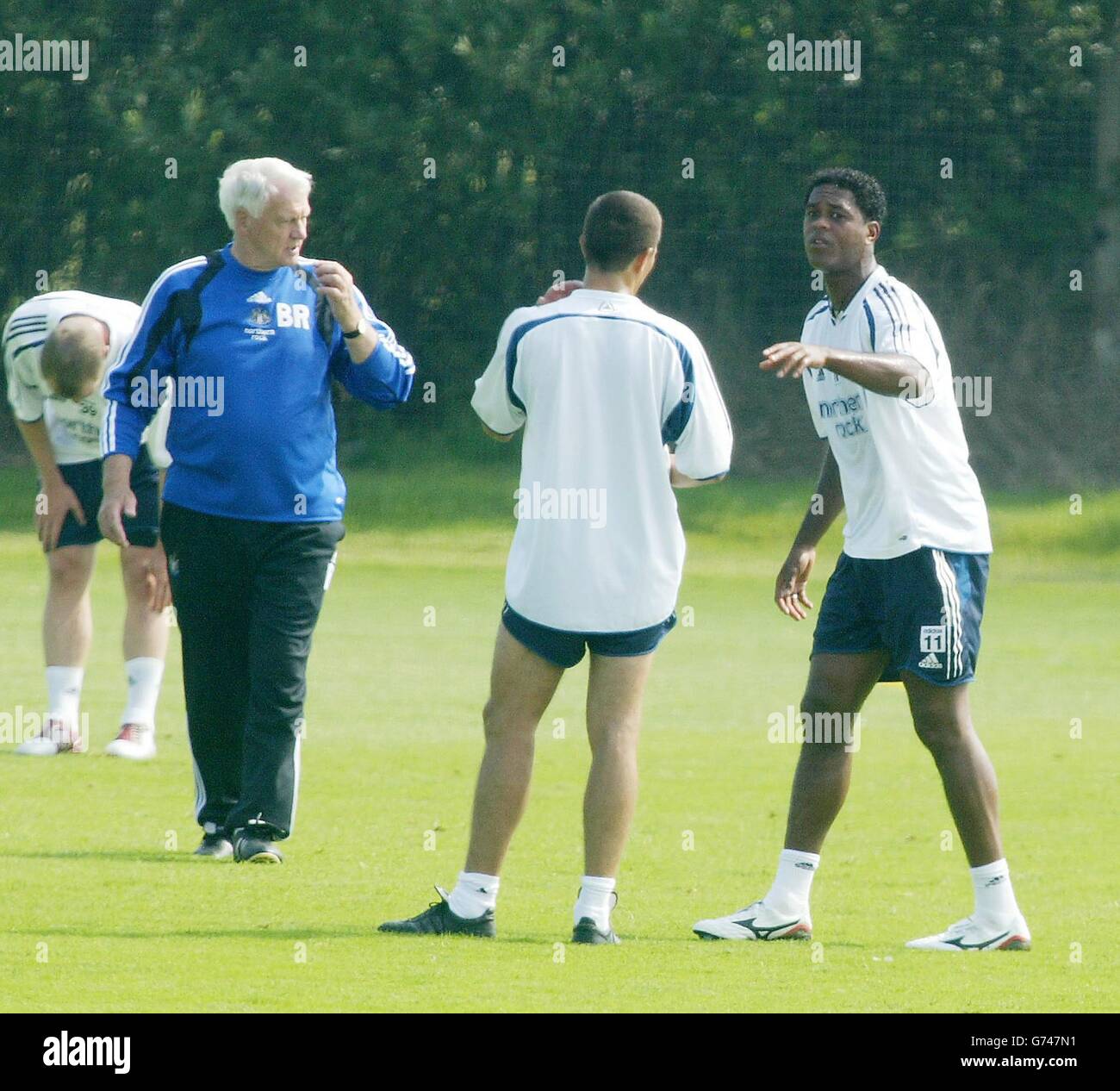 Manager de newcastle uniteds sir bobby robson Banque de photographies ...