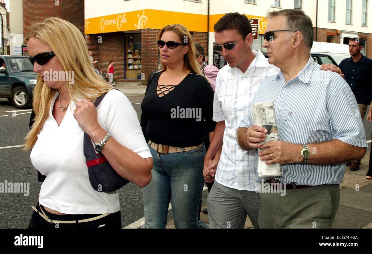 Son frère chris wragg et sa femme Banque de photographies et d’images à ...