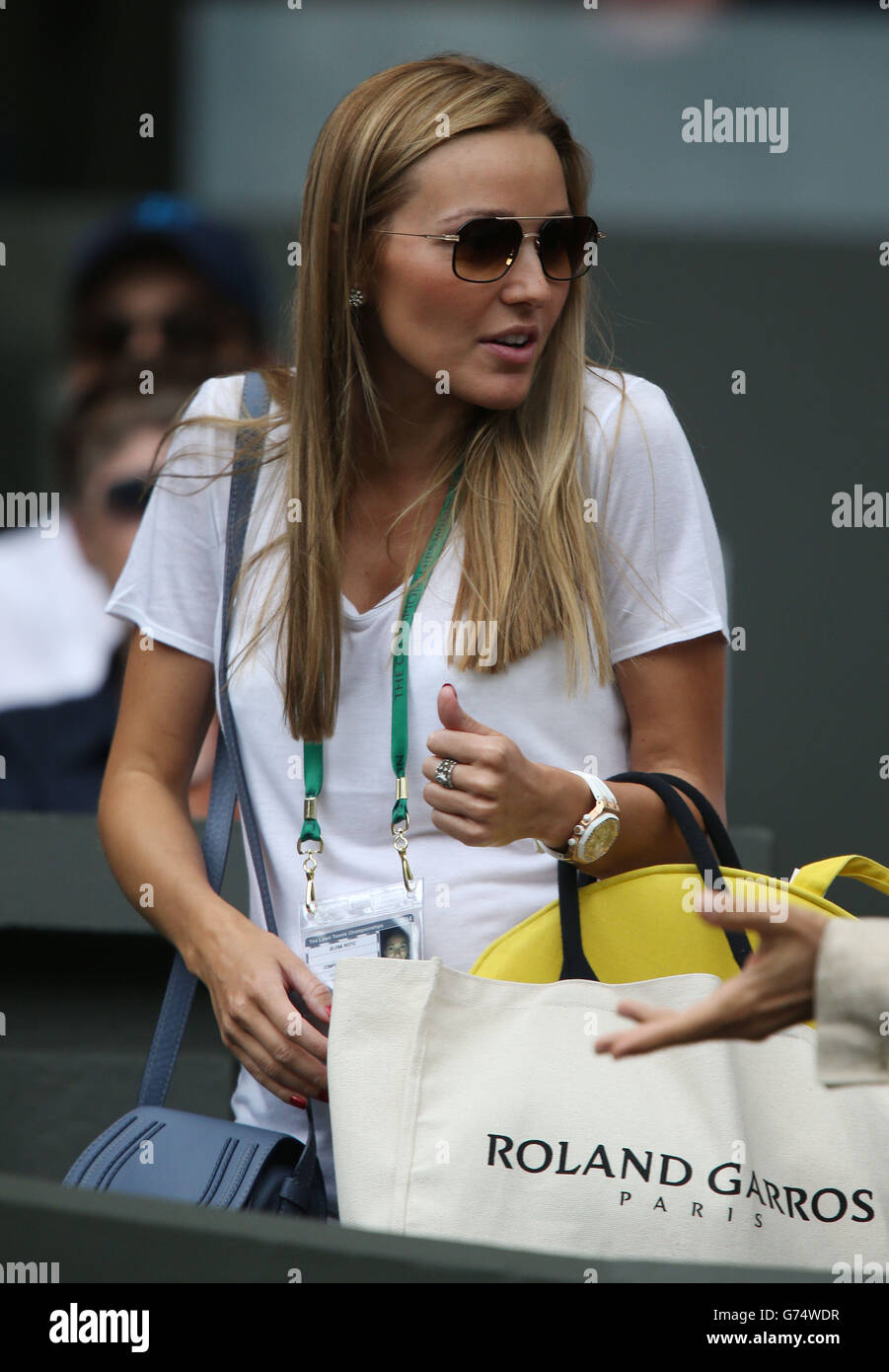 Jelena ristic and novak djokovic Banque de photographies et d’images à ...