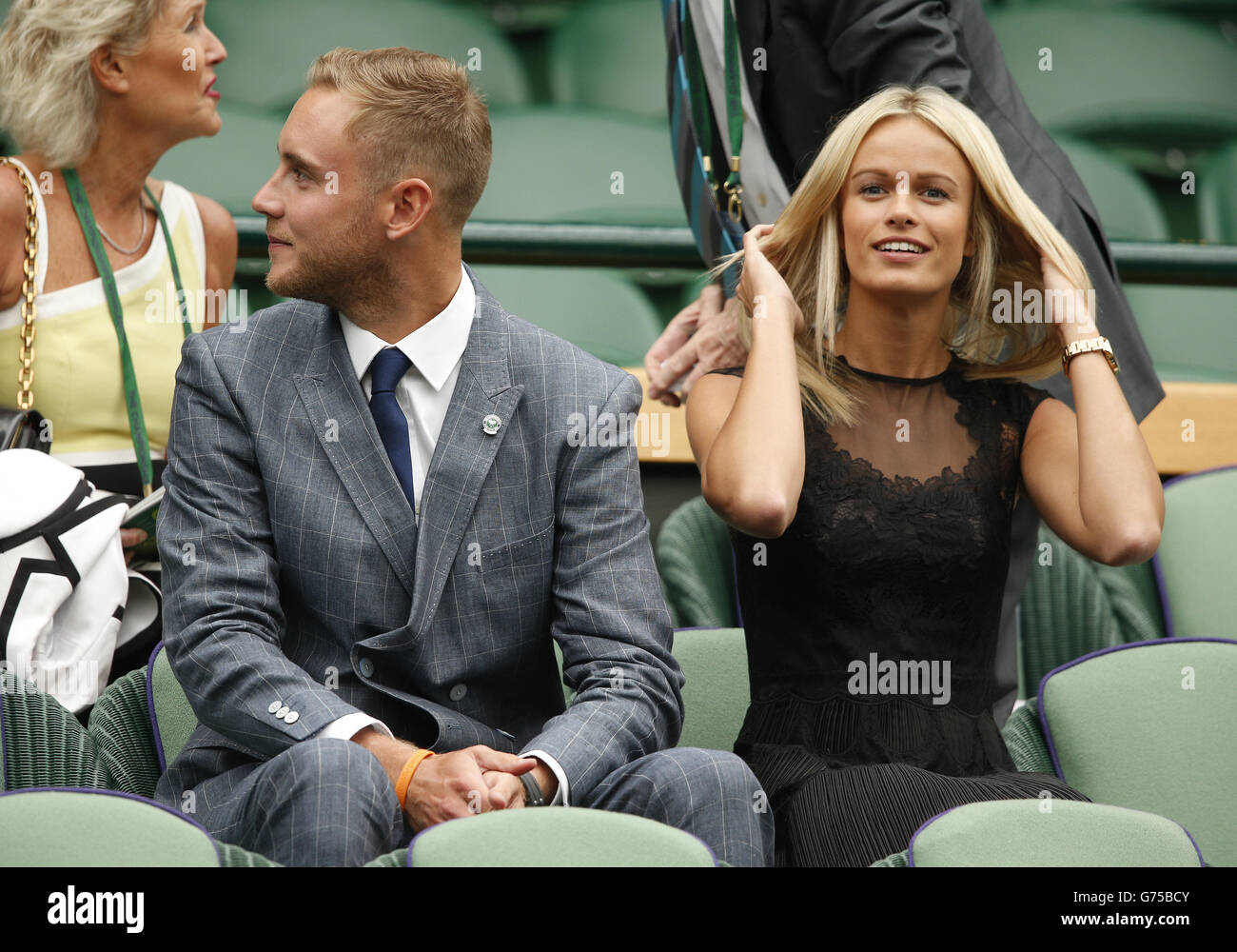 Stuart broad and bealey mitchell Banque de photographies et d’images à ...