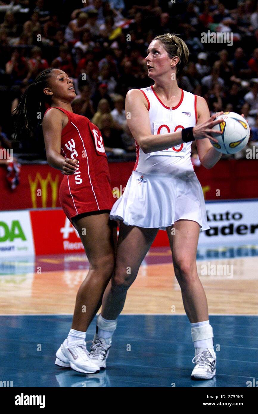 Jeu netball jeux du commonwealth manchester Banque de photographies et ...