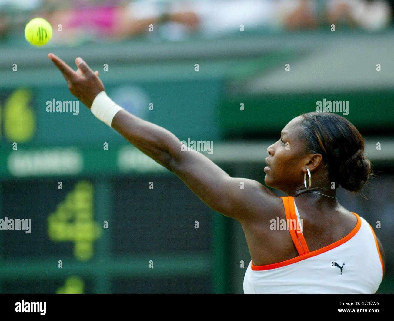 Wimbledon williams contre callens Banque de photographies et d’images à ...