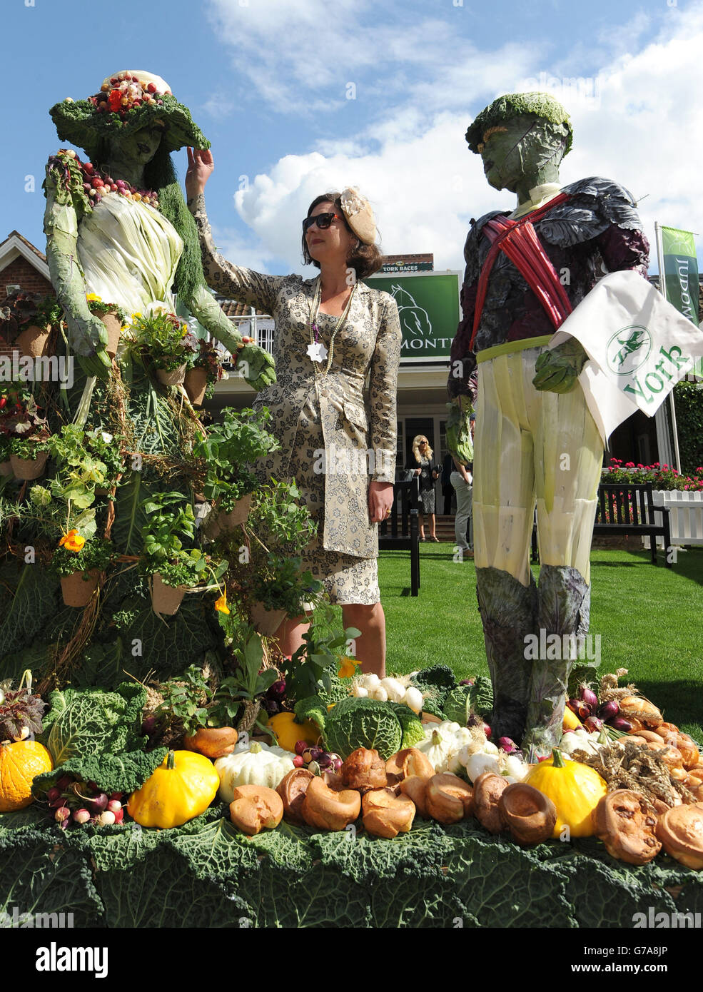 Jennifer middleton avec sa couture comestible Banque de photographies ...